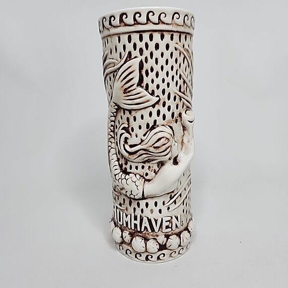 Tikirob | Dining | Tikirob Rumhaven Tiki Mug Mermaid Siren Glazed ...